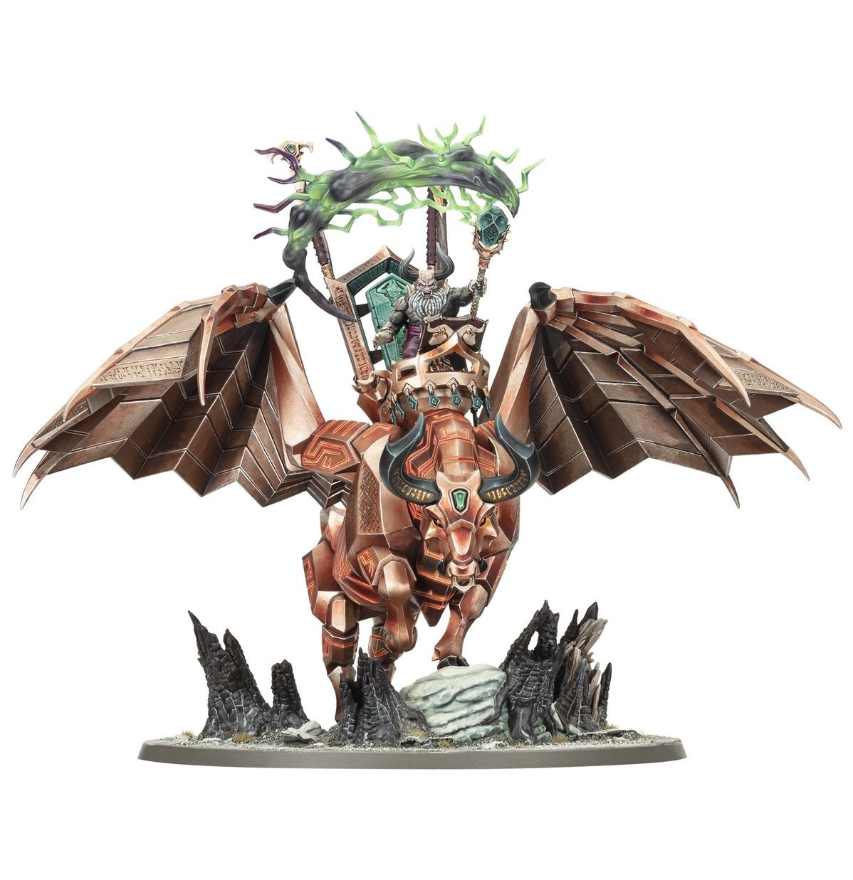 Age of Sigmar :: Urak Taar the First Daemonsmith (2 литника) [AoS]